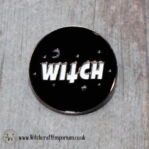 White Witch Pin | Witchcraft Emporium