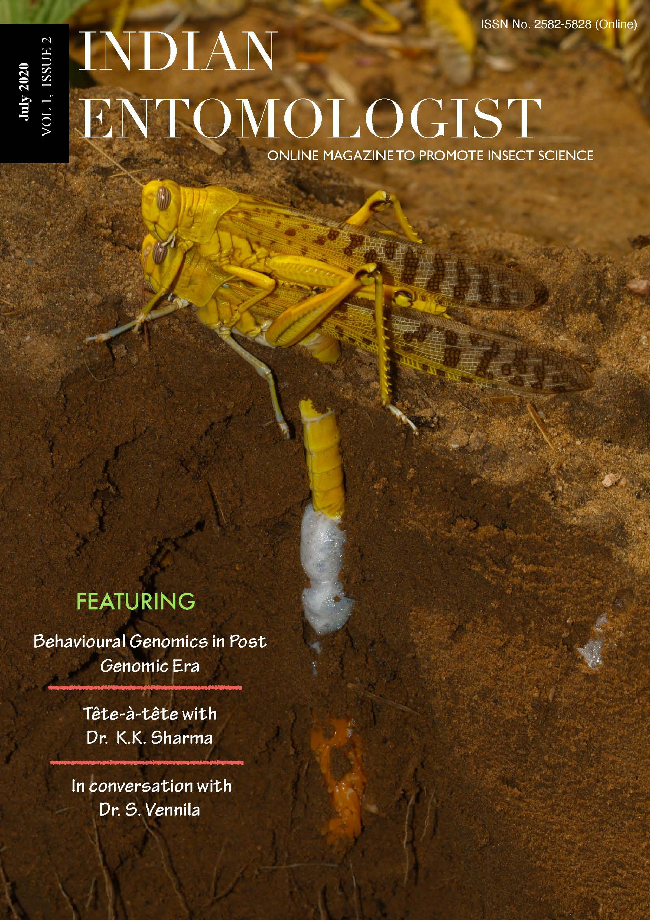 Vol1 Issue 2 | Indian Entomologist