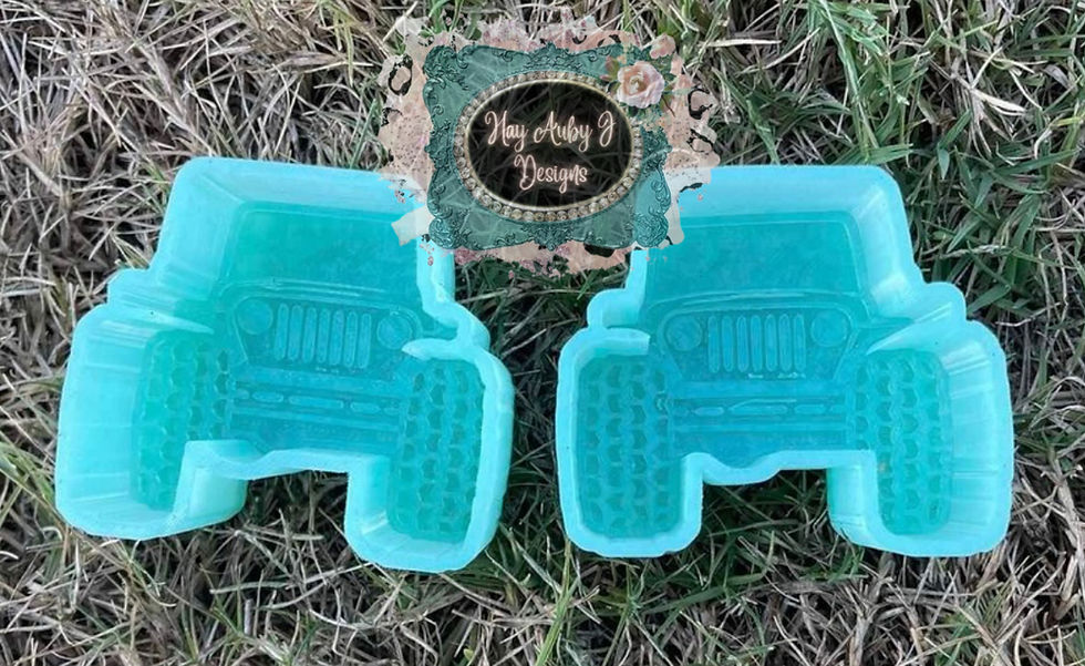 Jeep Vents Set Freshie Molds | Hay Auby J Designs