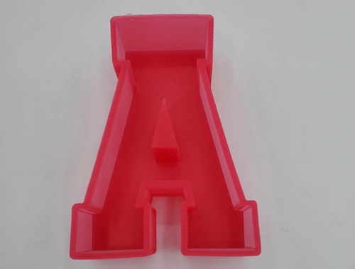 College Font Letter Freshie Molds | Hay Auby J Designs