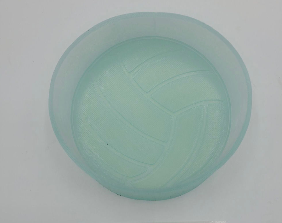 Volleyball Freshie Mold | Hay Auby J Designs
