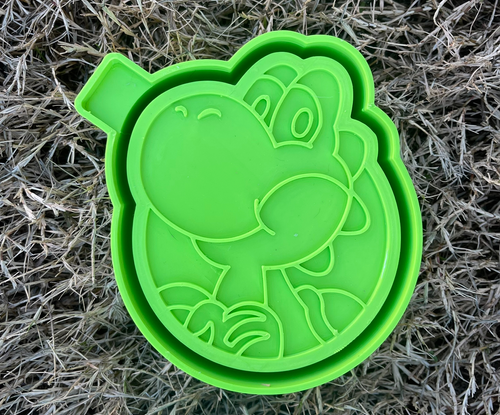 Yoshi Silicone Freshie Mold | Hay Auby J Designs