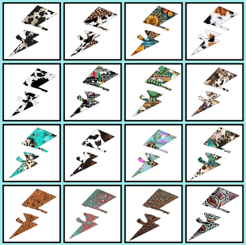 Skeleton Peace Lightning Bolt for MSM | Hay Auby J Designs