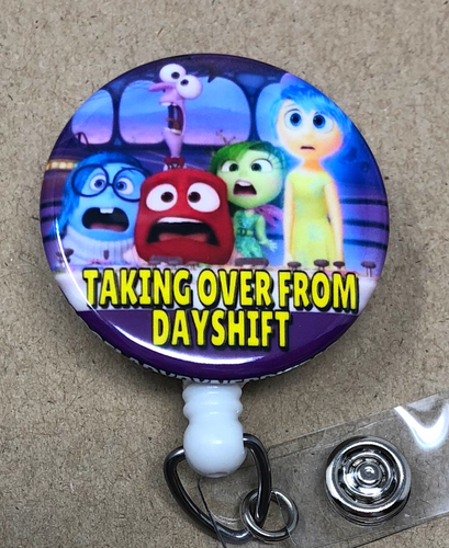 Taking Over From Dayshift... | BadgeLadybyNerdWear