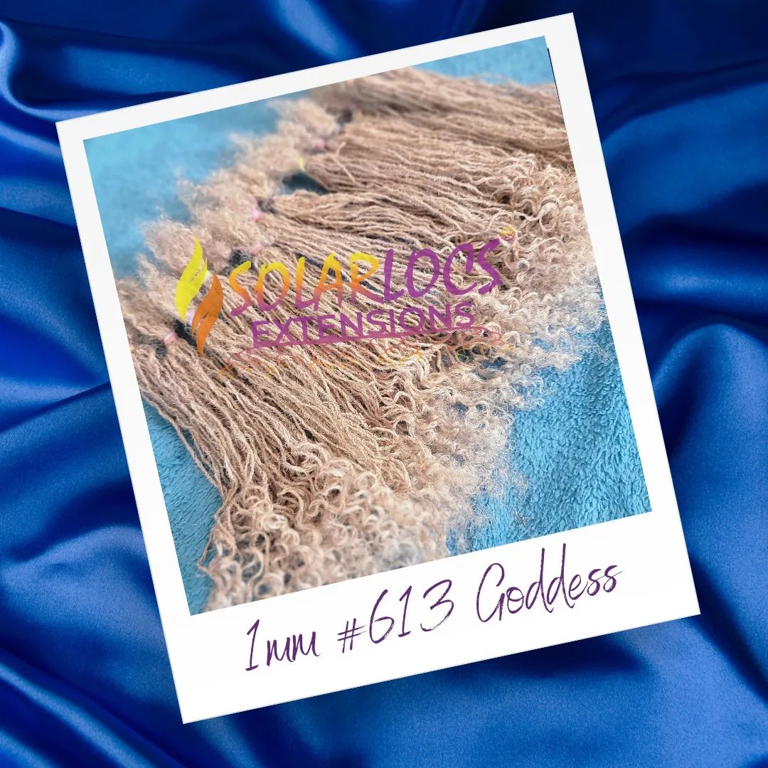 100-Solid Color NATURAL Loc Extensions; 1mm-3mm | SolarLocs Extensions