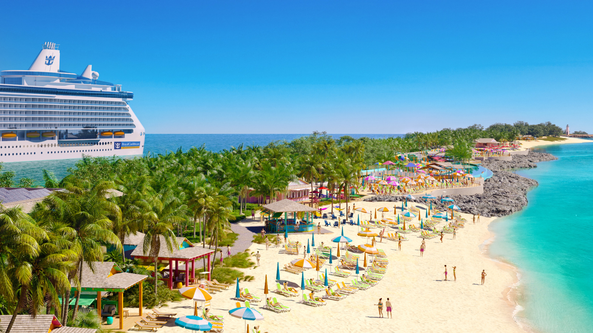 Everything We Know So Far About Royal Caribbean's 2 Private Beach Clubs