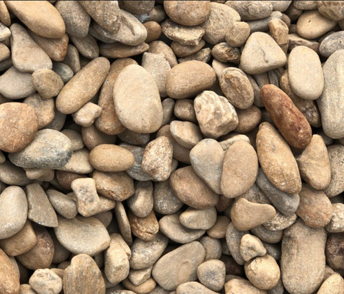 1.5" Multi-tan River Stone | Springlook Farm