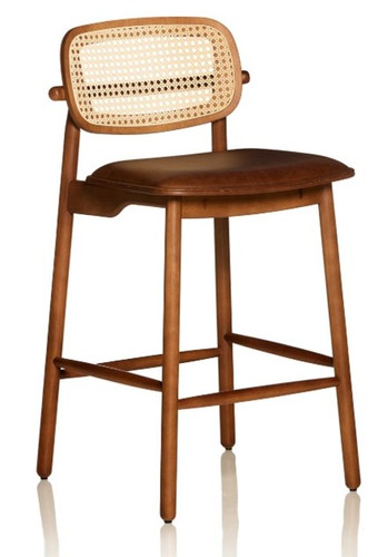 TABURETE "ALTURA COUNTER" | CGS - CARIOCA 04 | MADERA CACAO C/TELA ...