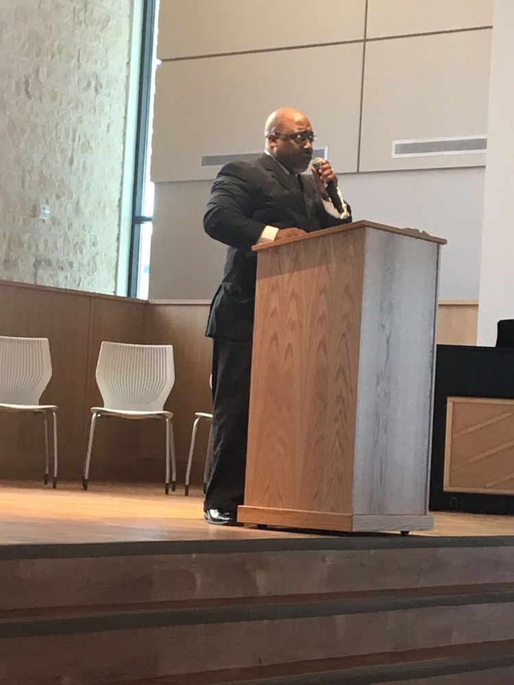 Pastor Fleming Preaching at Star of Hope