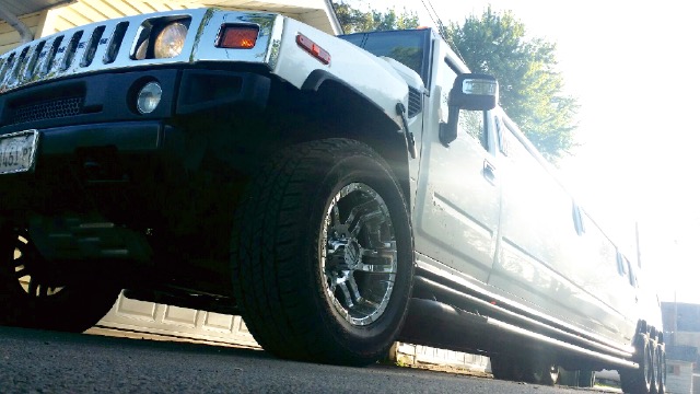 Ready For The King of All Hummer Limos? Check Out Our Triple Axle!