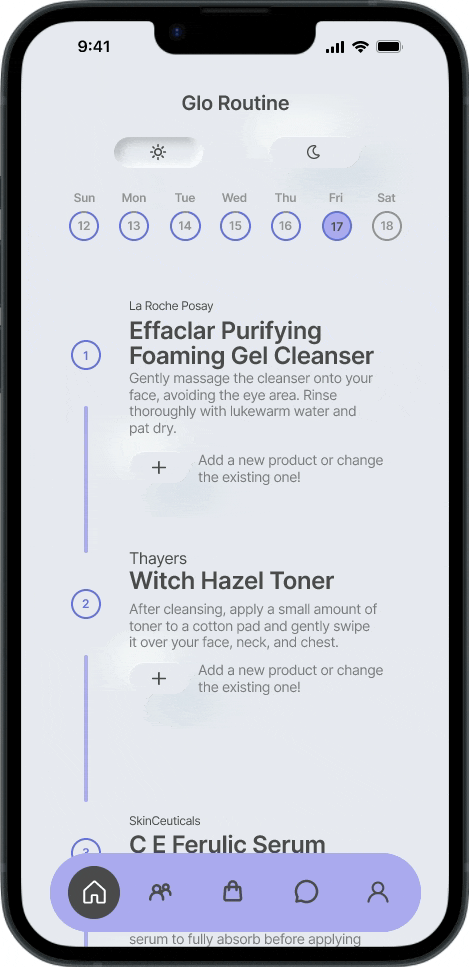 Glo | Shani Aerov UX UI