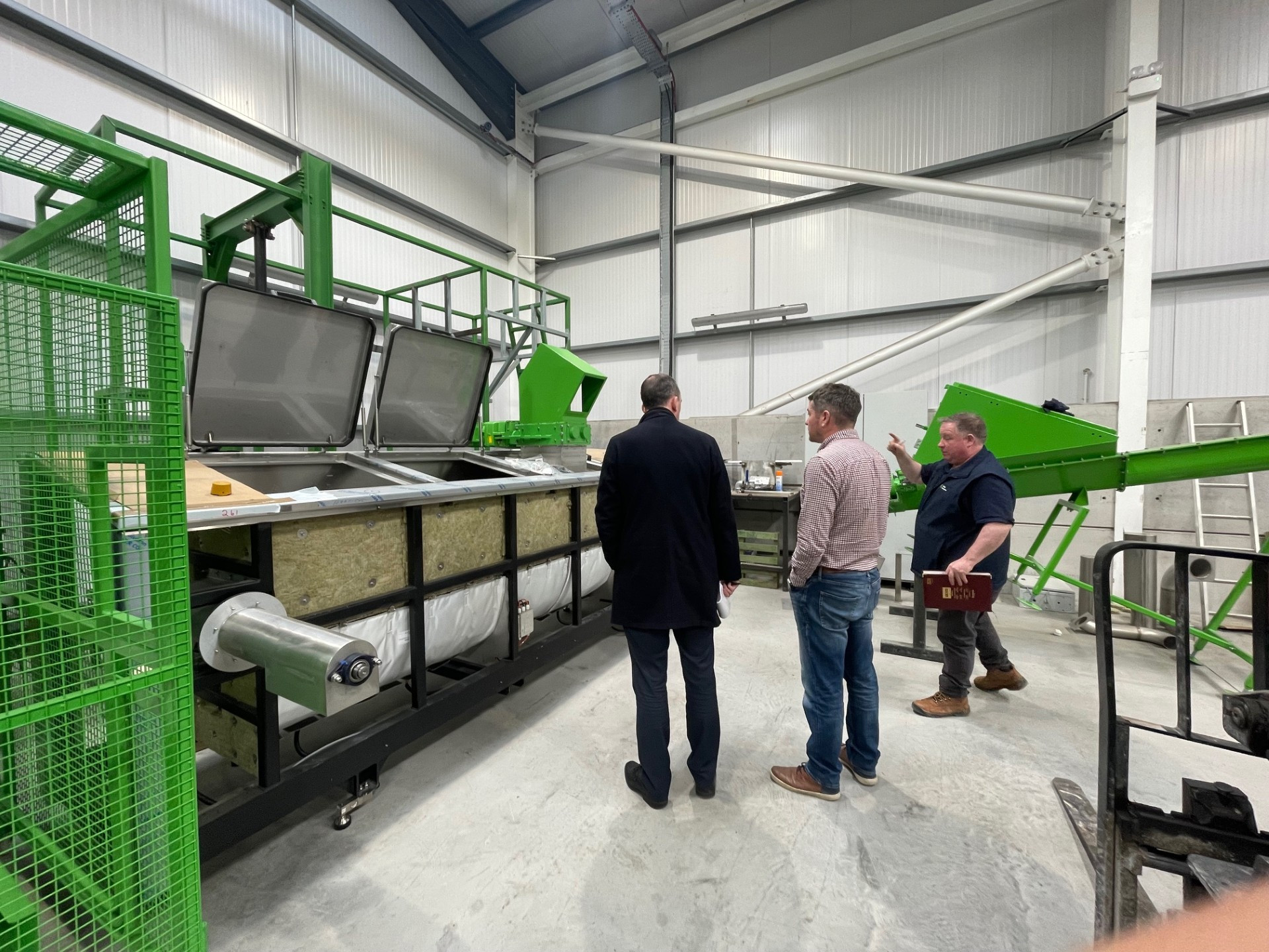Site visit to Harp Renewables - aerobic digestion manufacturer in Ireland