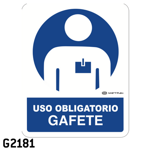 Uso gafete (20 x 25 cm.) | metramtx