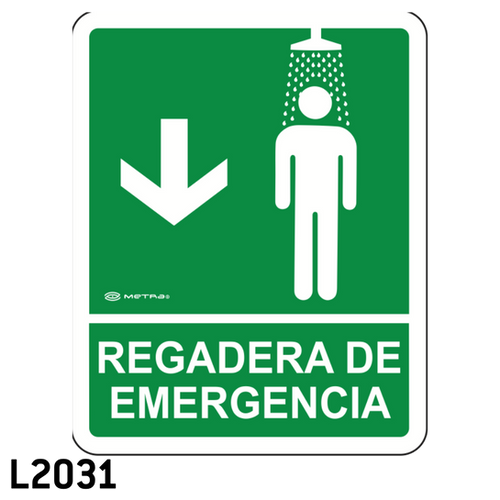 Regadera de Emergencia (20 x 25 cm.) | metramtx