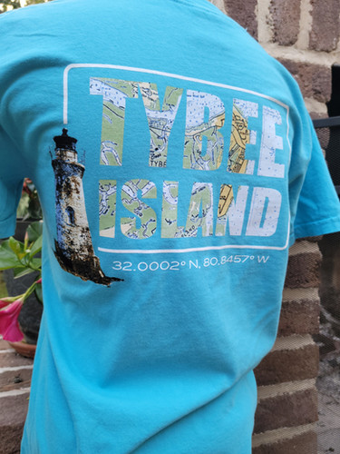 Tybee Island Local Landmark T-Shirt | live-by-the-tides