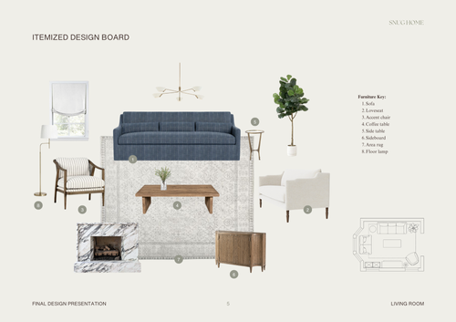 Virtual Design Package for Small Interiors