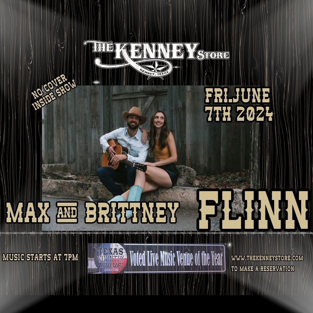 Max and Brittney Flinn Inside acoustic show | The Kenney Store