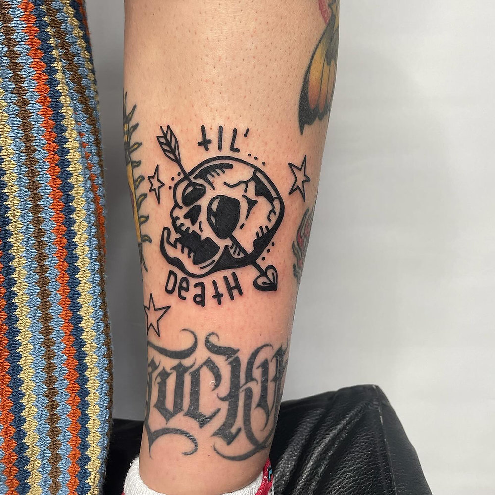 cool blackwork tattoos