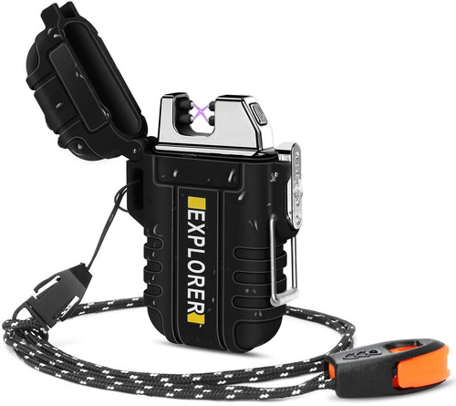 waterproof and rechargeable electric lighter | Abeona Camping