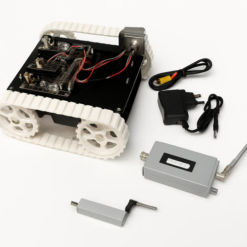 Android Controlled Wildlife Observation Robot.