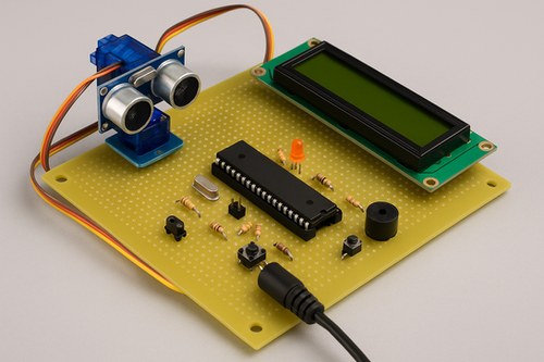 Ultrasonic Radar System Using 8051 Microcontroller