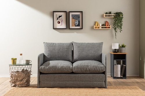 Saga 2-Seater - Light Grey | Kalune Design
