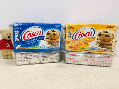 【Sunny Buy】Crisco Shortening Sticks-Original/Butter 20oz (#18354/24219 ...