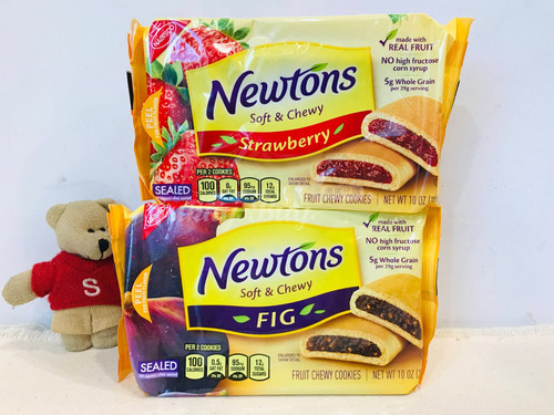 【Sunny Buy】Newtons Soft & Fruit Chewy Strawberry/Fig Cookies 10 oz ...