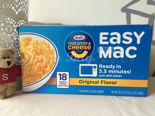 【Sunny Buy】Kraft Easy Mac Macaroni & Cheese 18 packets 38.7oz (#2670 ...