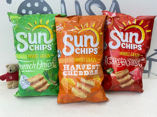 【Sunny Buy】SunChips Flavored Whole Grain Snacks 6.5oz HarvestCheddar ...