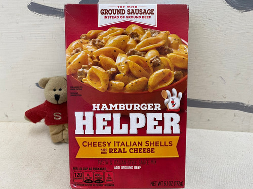 【Sunny Buy】Hamburger Helper / Cheesy Italian Shells 6.1oz (#201490 ...