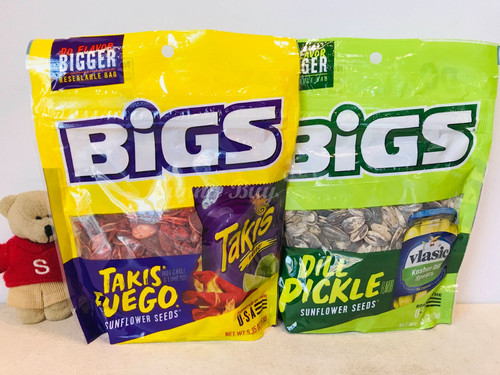 【Sunny Buy】BIGS Sunflower Seeds-Takis Fuego/Dill Pickle 5.35oz(#23670/ ...