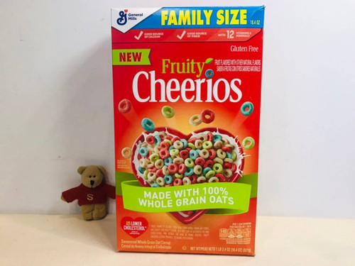 【Sunny Buy】Fruity Cheerios Cereal/Family Size 18.4oz (#28920 ...