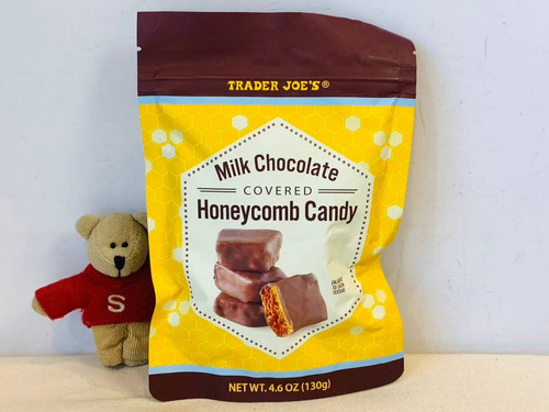 【Sunny Buy】Trader Joe's Milk Chocolate Covered Honeycomb Candy 4.6 oz ...