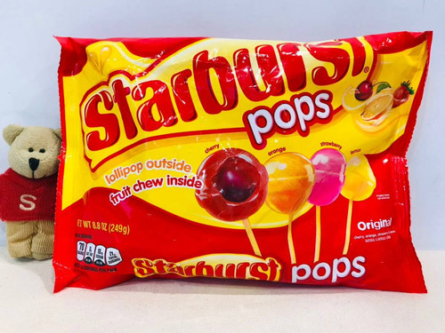 【Sunny Buy】Starburst Pops Lollipops Candy 8.8oz (#27359) | SunnyBuy美國代購 ...