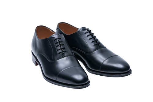 Cheaney Lime 黑色牛津鞋 寬楦頭 | Mr. Manners