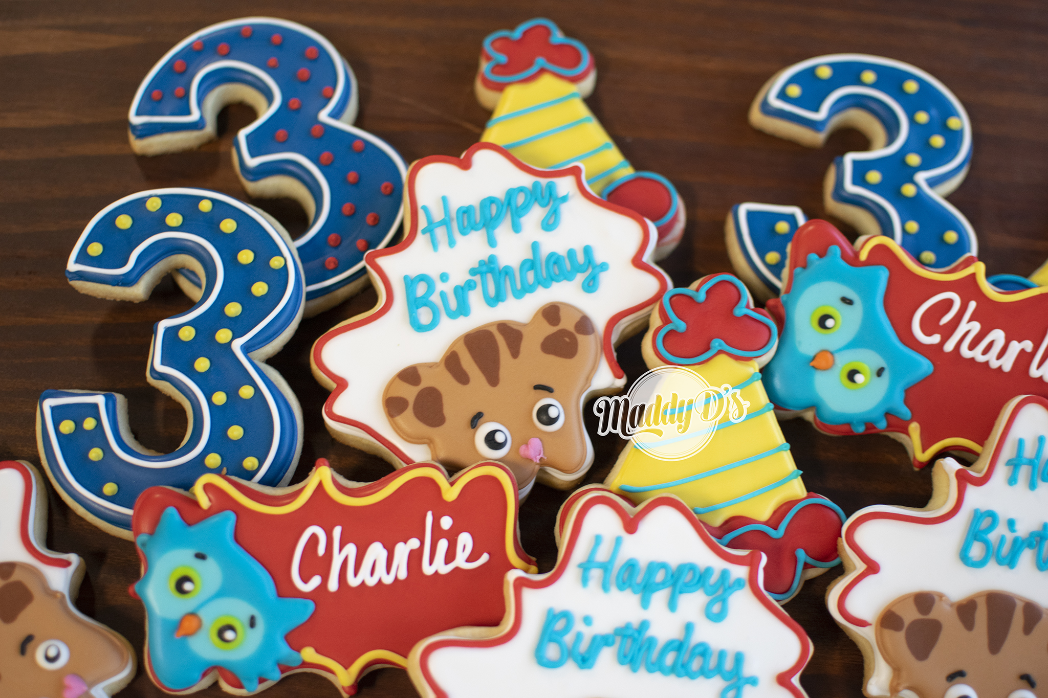 Kids and baby shower cookies