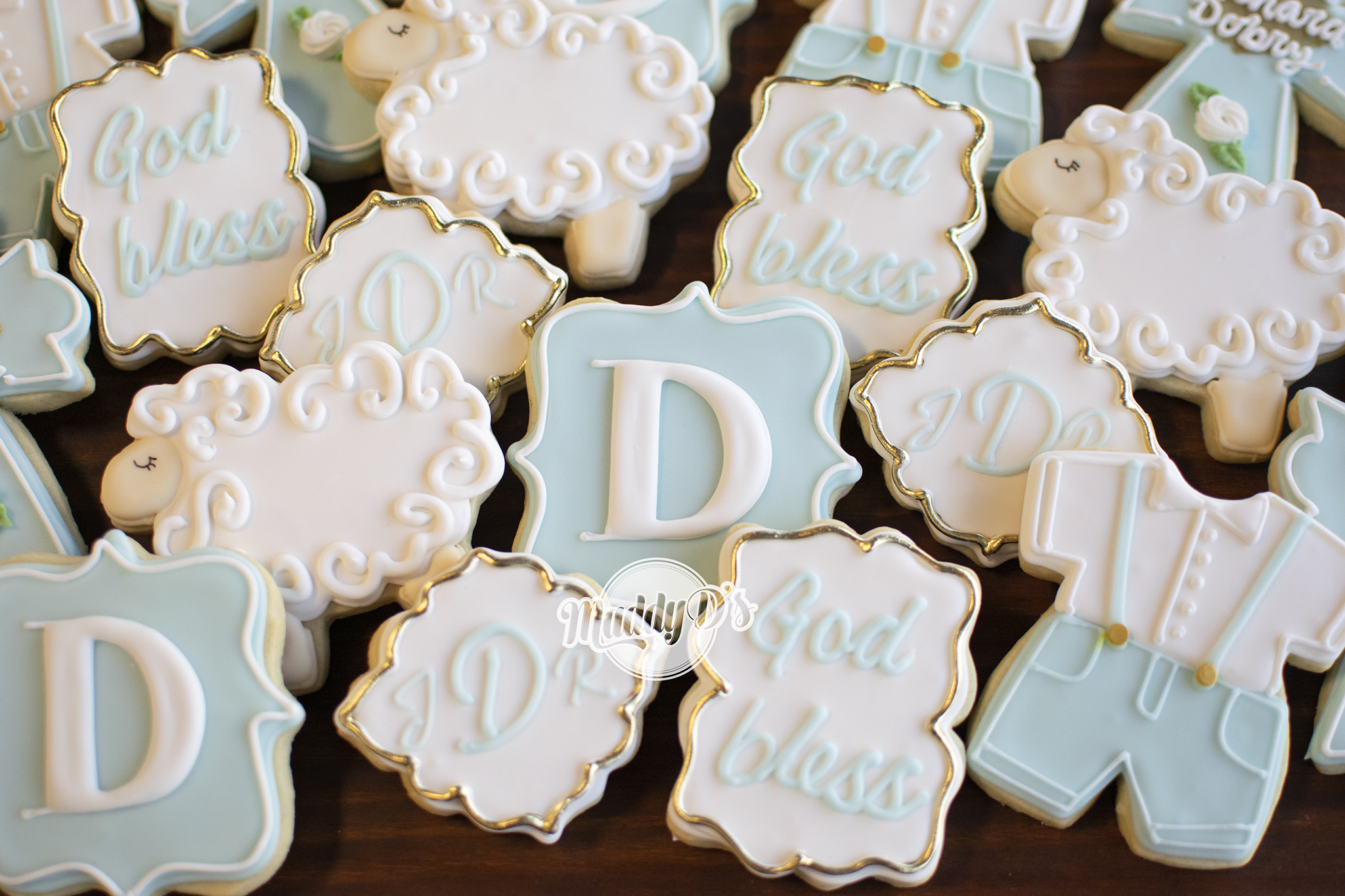 Kids and baby shower cookies