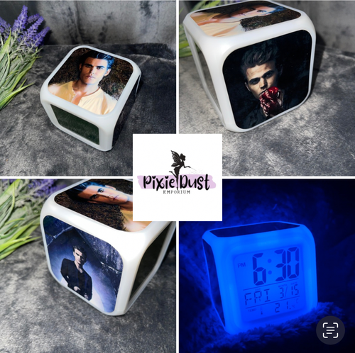 Stefan Salvatore digital cube clock | Pixie Dust Emporium