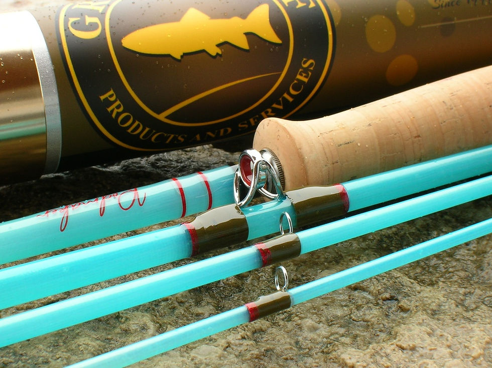 Rodmaker 247 Traveler - LT Blue - Custom | graywolf-fly-rods