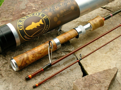 Graywolf 5'3" - Fiberglass Spinning ROD - 3pc | graywolf rods