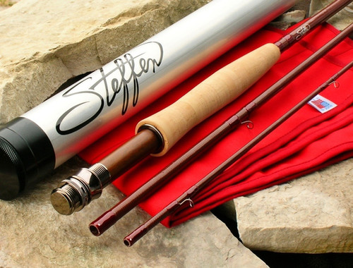 Steffen Fiberglass 8'0" 4/5wt 3pc Rod | graywolf rods