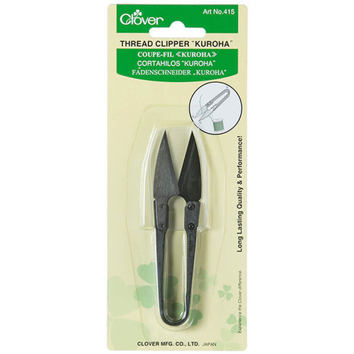 Clover Thread Clipper "Kuroha" | thebluerabbithouse