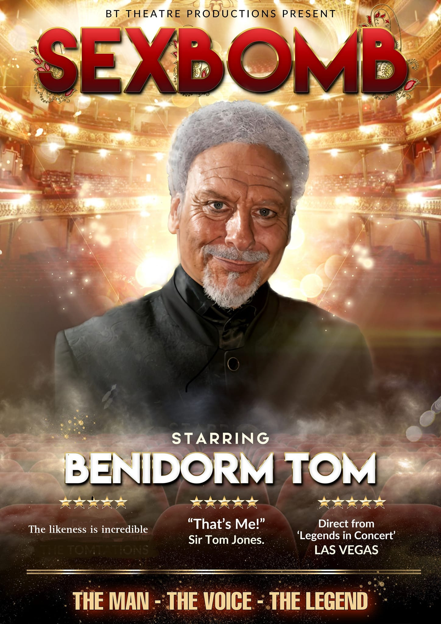 BENIDORM TOM XMAS SPECIAL!! WITH FULL BAND!! | The Diamond