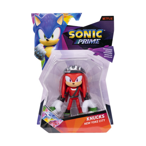 Knuckles Nudillos Yoke figura articulada 13cm Sonic Prime | SF COLLECTIBLES