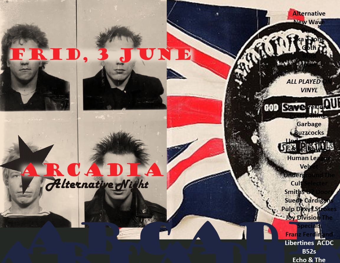 ARCADIA Alternative Night | Club a'Gogo