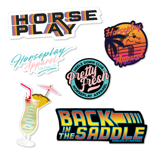 Retro Sticker Mega Pack! | horseplayapparel