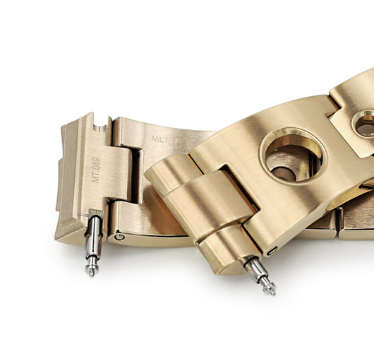 Strapcode Turtle SRP Rollball Gold | horologymatters