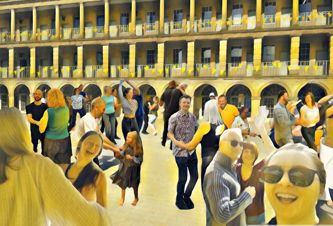 Salseros get-together OUTDOORS International day of dance | Salsa Geeks