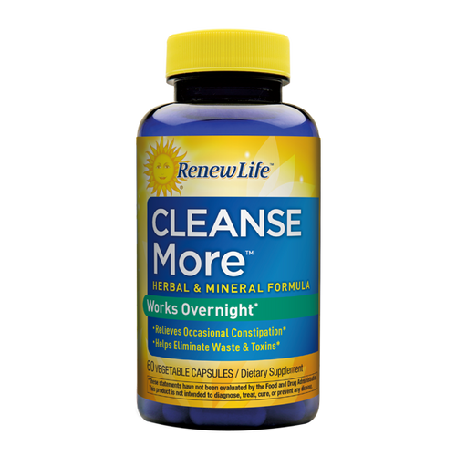 Renew Life Cleanse More 60 Vegetarian Capsules | Sunshine Discount V